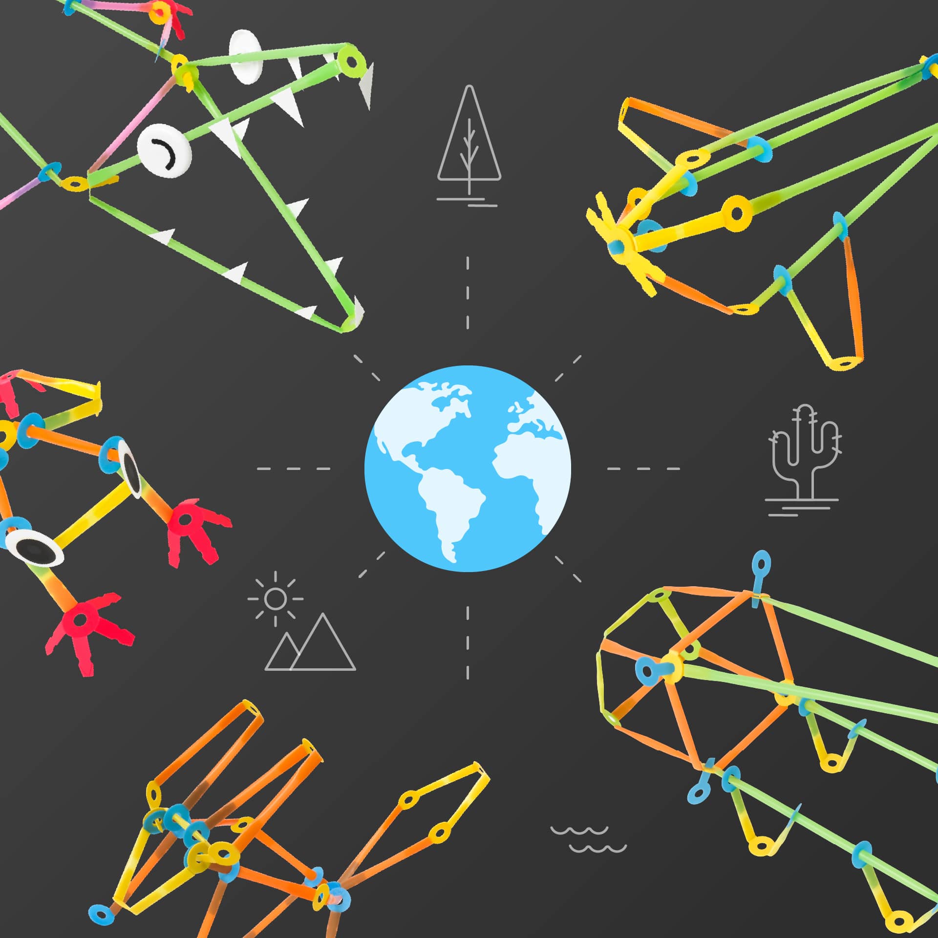 Biome Builders | Strawbees Classroom