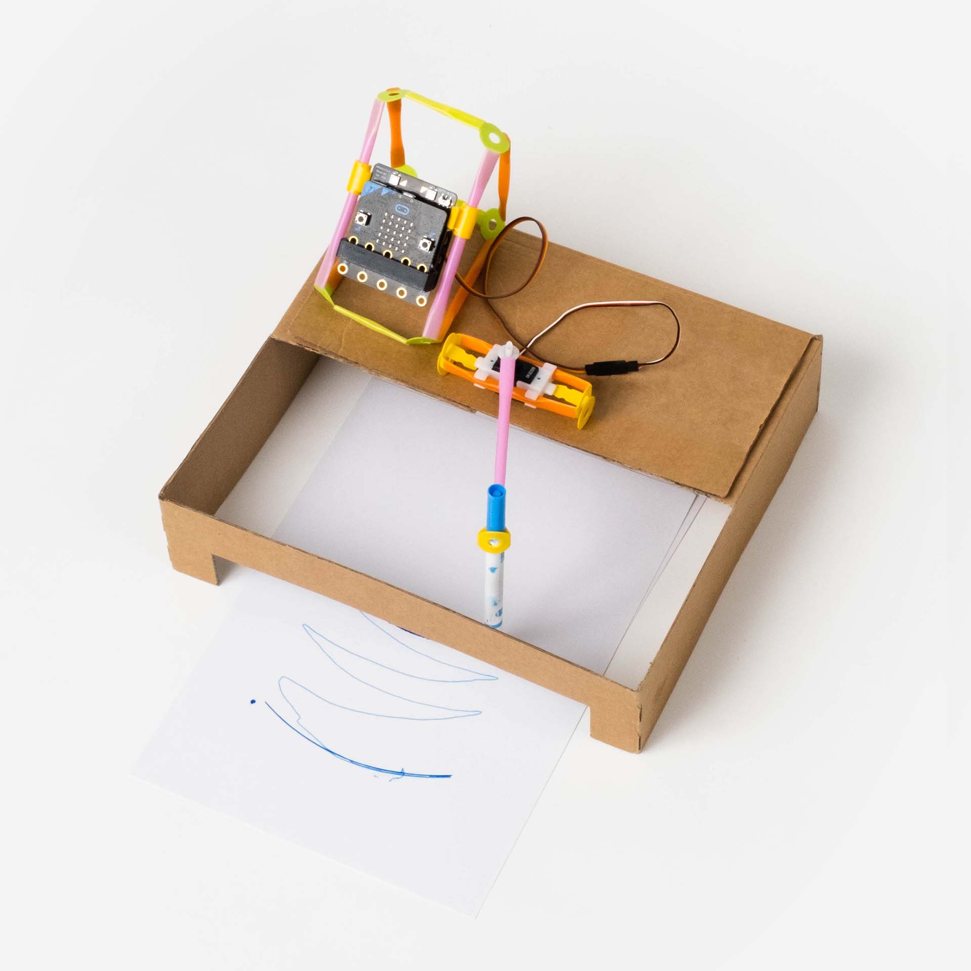Construct a Drawing Machine (micro:bit) — 6th Grade | Strawbees Classroom