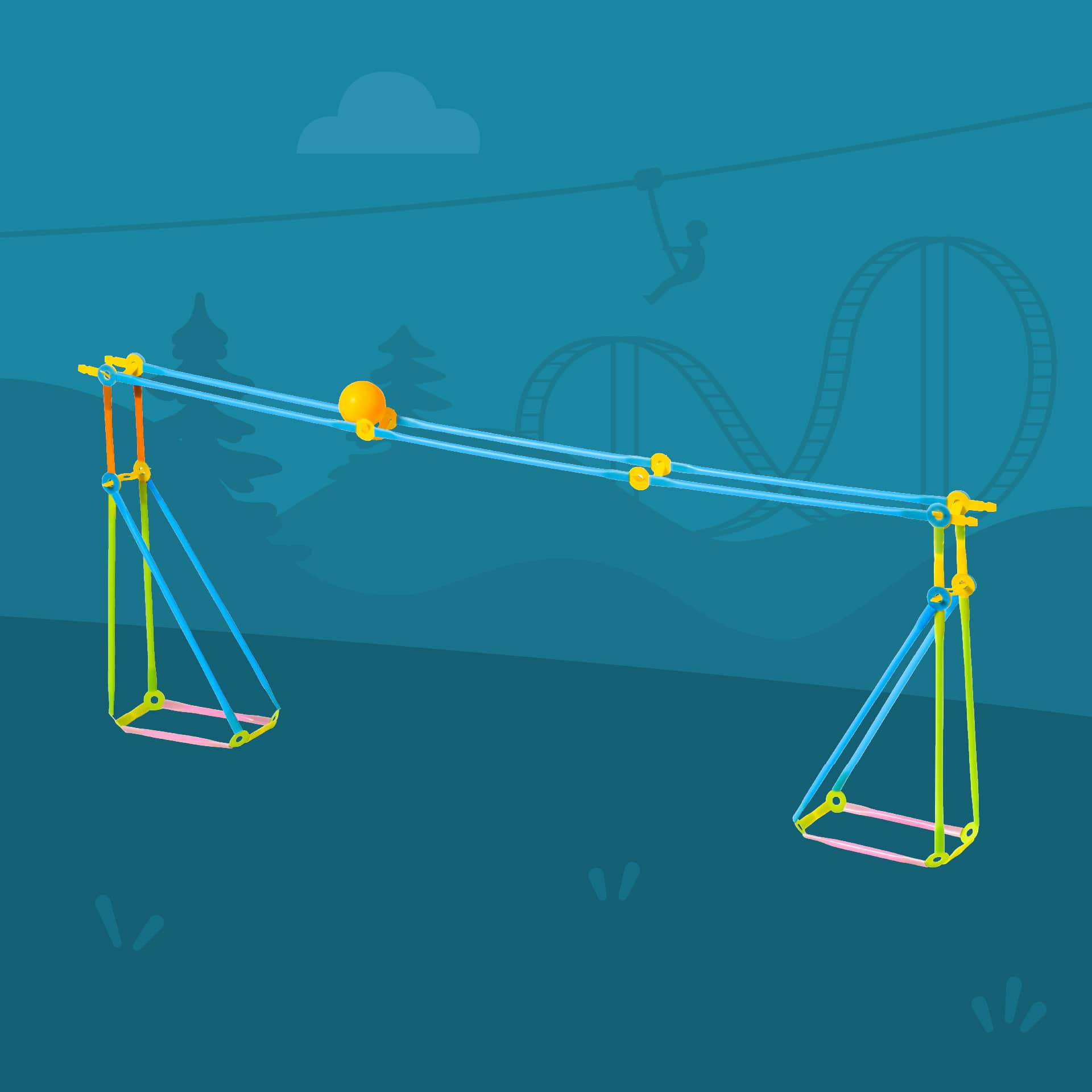 Marble Run Part 1: Foundation | Strawbees Classroom